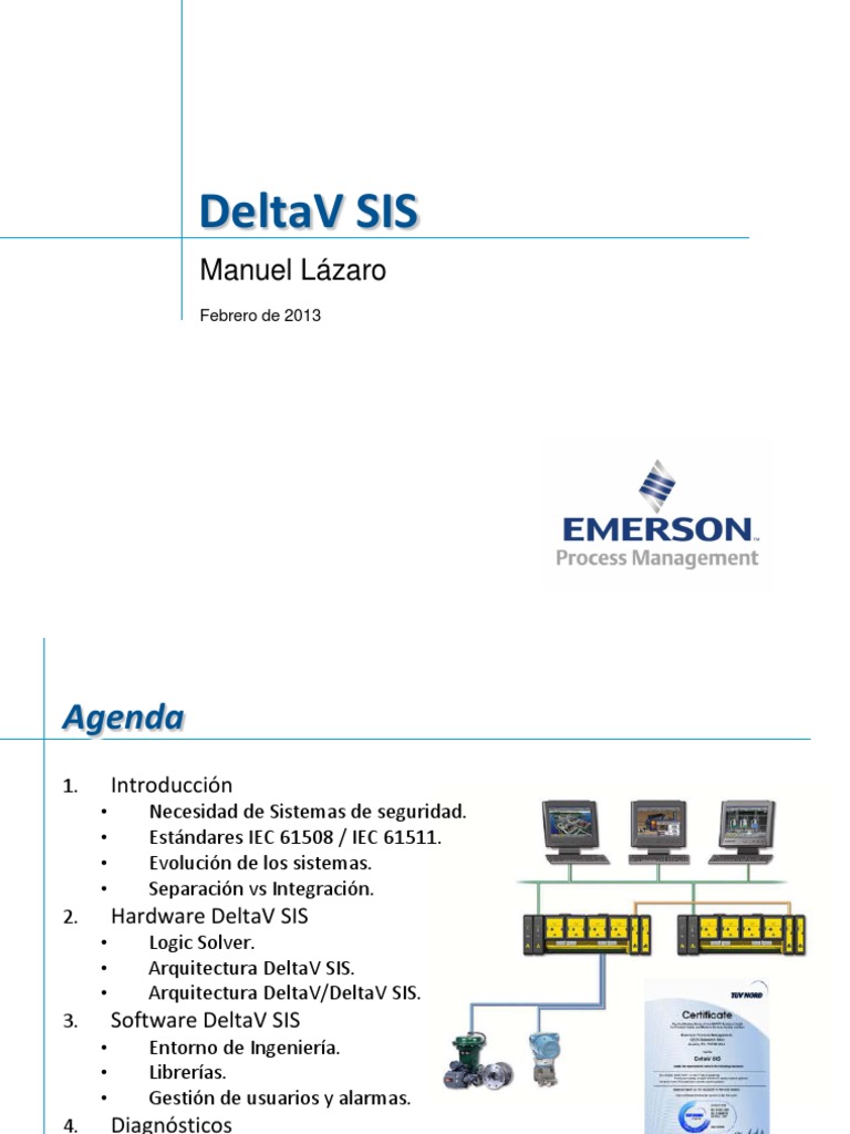 DeltaV SIS: Seguridad y Arquitectura | PDF | Ingenieria Eléctrica ...