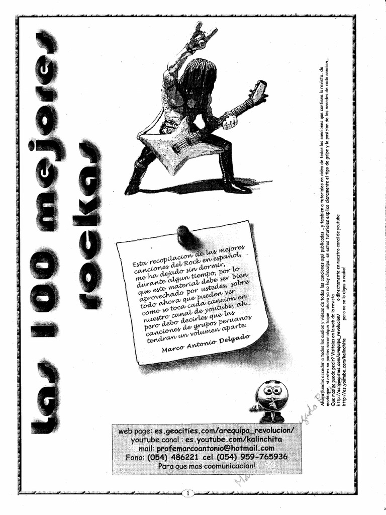 Las 100 Mejores Rockas | PDF | Business