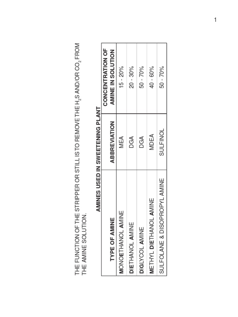 Amine Stripping Process Overview | PDF | Leak | Pressure