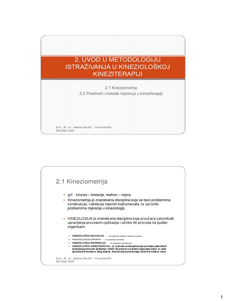 Metodologija Istrazivanja | PDF