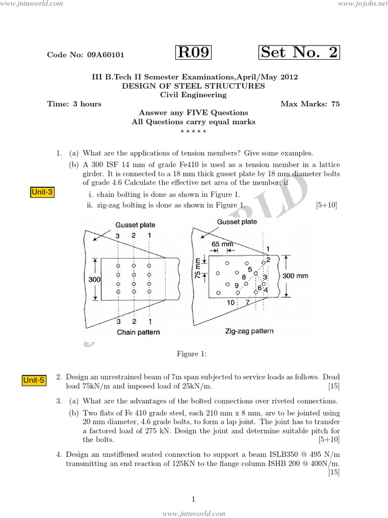 Steel Structures Design Examination Guide | PDF | Structural Steel | Truss