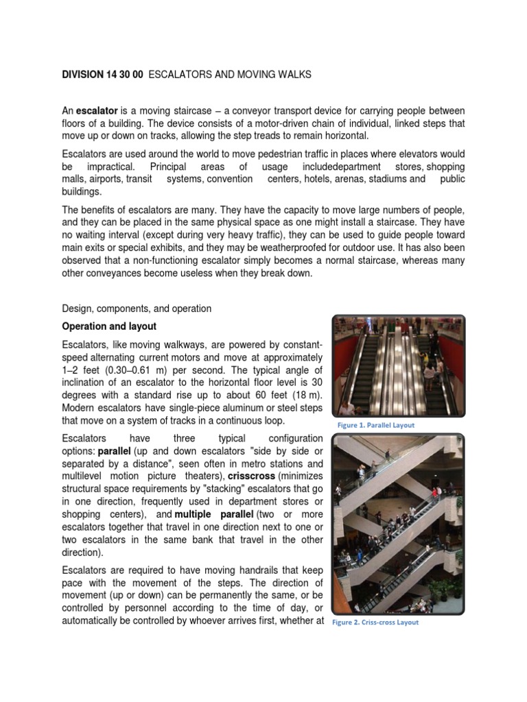 Escalators | PDF | Escalator | Industries