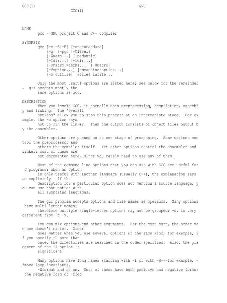 CC | PDF | C (Programming Language) | Compiler