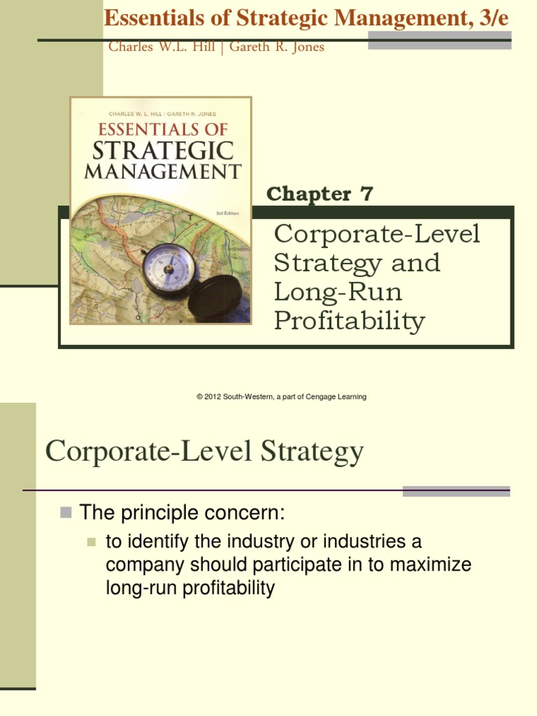 Corporate Level Strategy | PDF | Strategic Management | Mergers And ...
