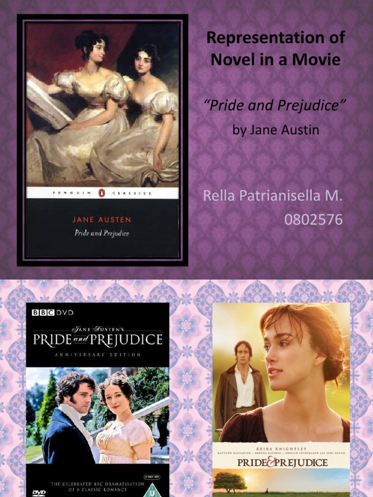 Representation of Novel in A Movie | PDF | Jane Austen Characters ...