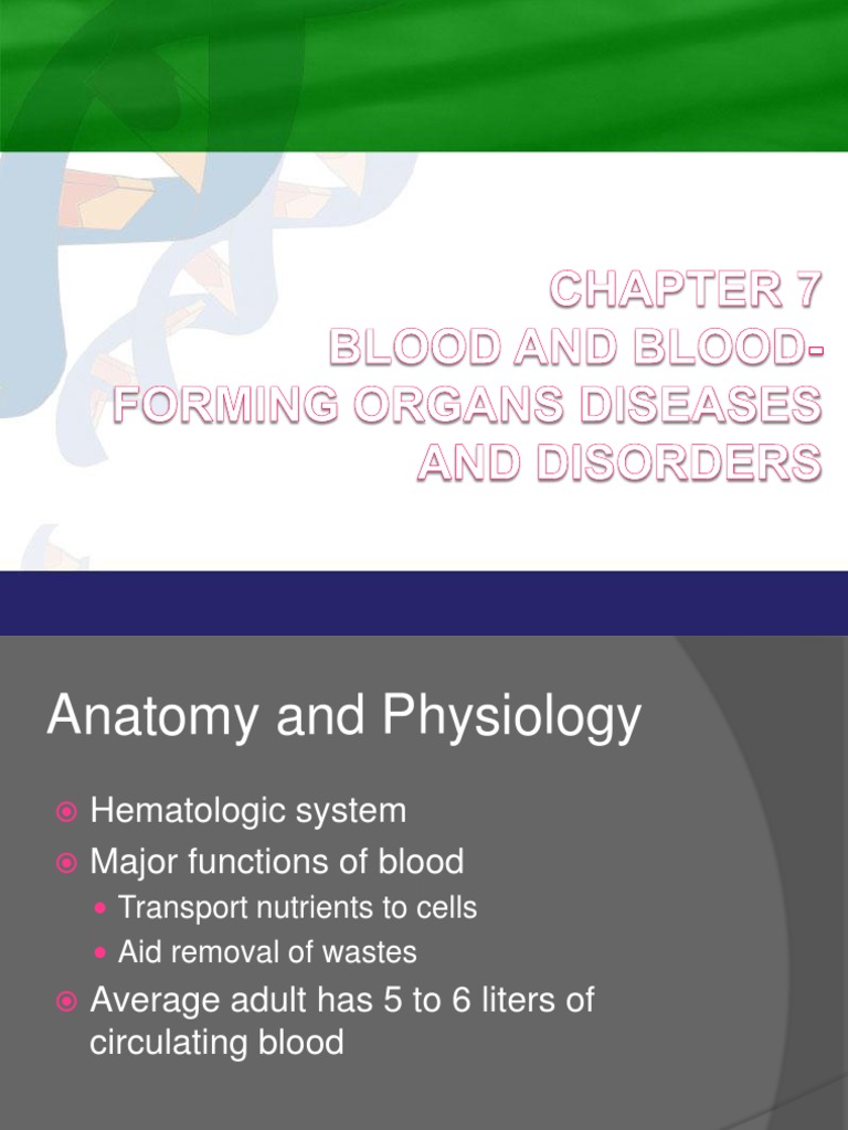 Hematologic System Overview and Disorders | PDF | Anemia | Platelet