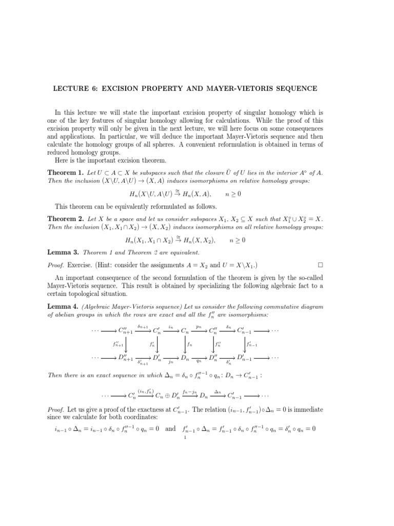 Lecture06 PDF | PDF | Algebra | Mathematical Analysis