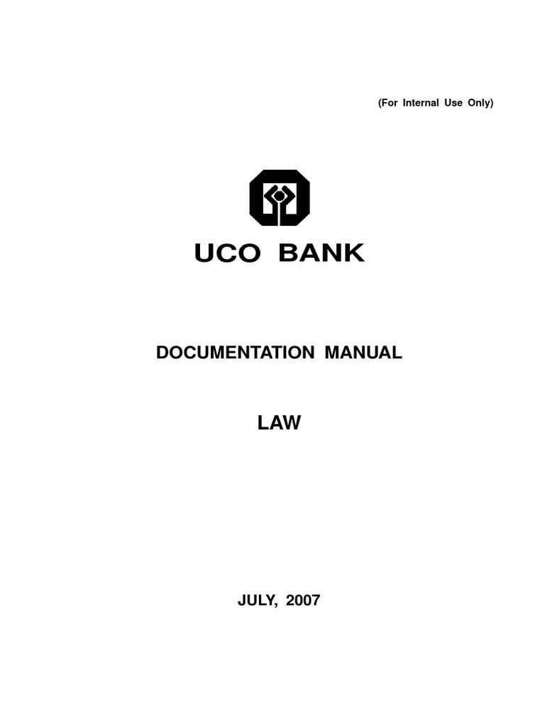 Manual of Bank | PDF | Guarantee | Banks