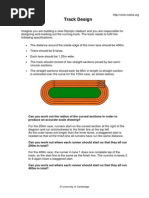 IAAF 400M Standard Track | PDF | Track And Field | Lane