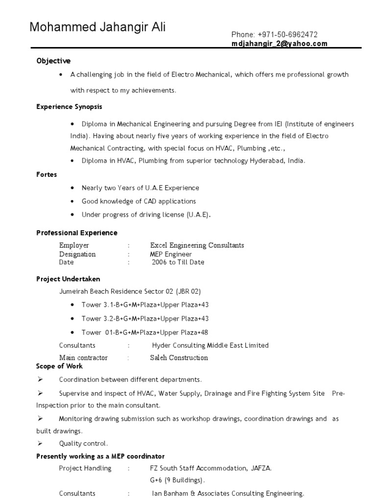 Mep Engineer Pdf Mechanical Engineering Engineering