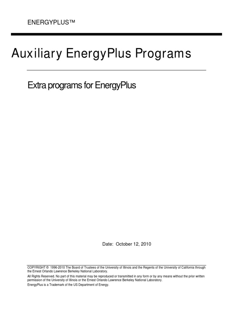 Auxiliary Programs | PDF | Climate | Parameter (Computer Programming)