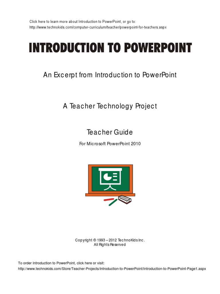 Powerpoint Lesson | PDF | Microsoft Power Point | Tab (Gui)