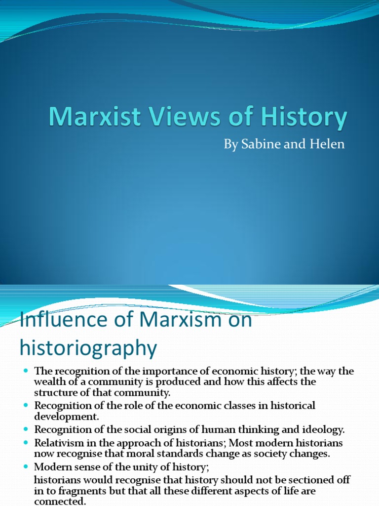 Marxist Views of History | Karl Marx | Marxism
