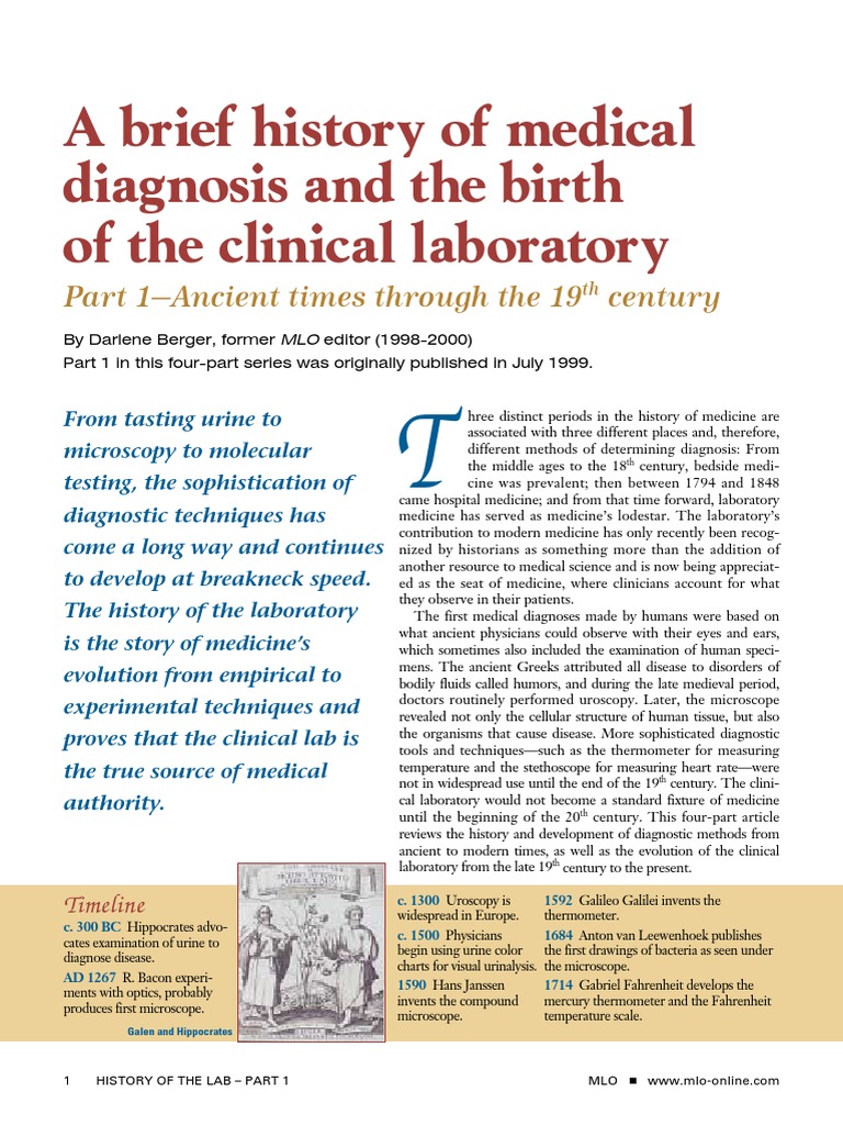 Lab History | PDF | Surgery | Medical Diagnosis