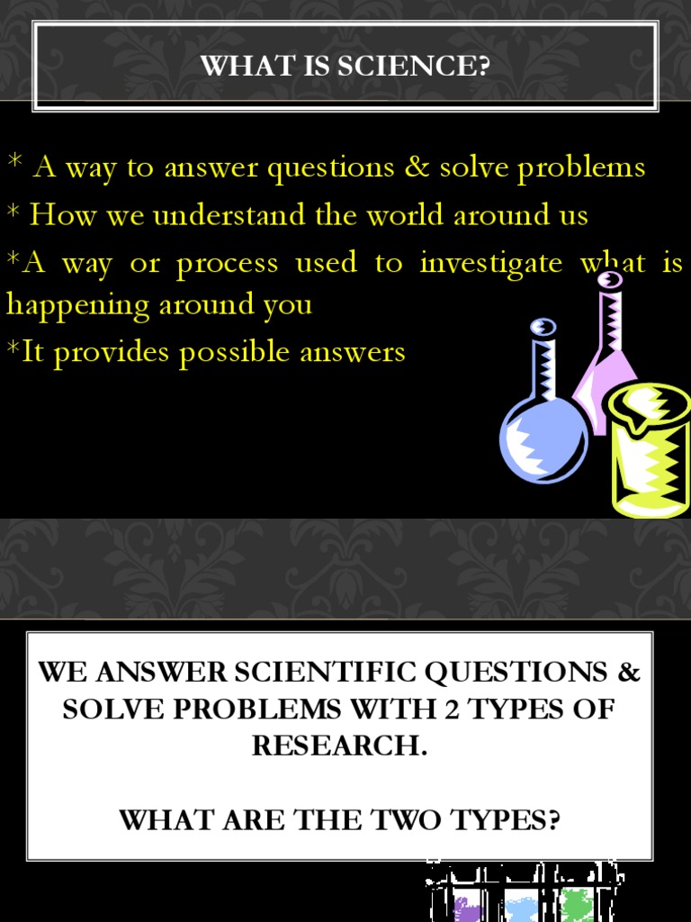 The Natureof Science | PDF | Experiment | Observation