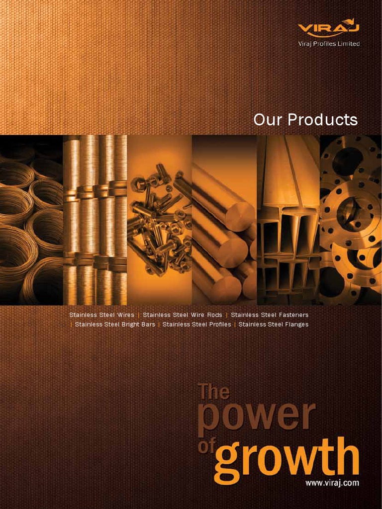 Viraj Product Catalogue | PDF | Screw | Wire