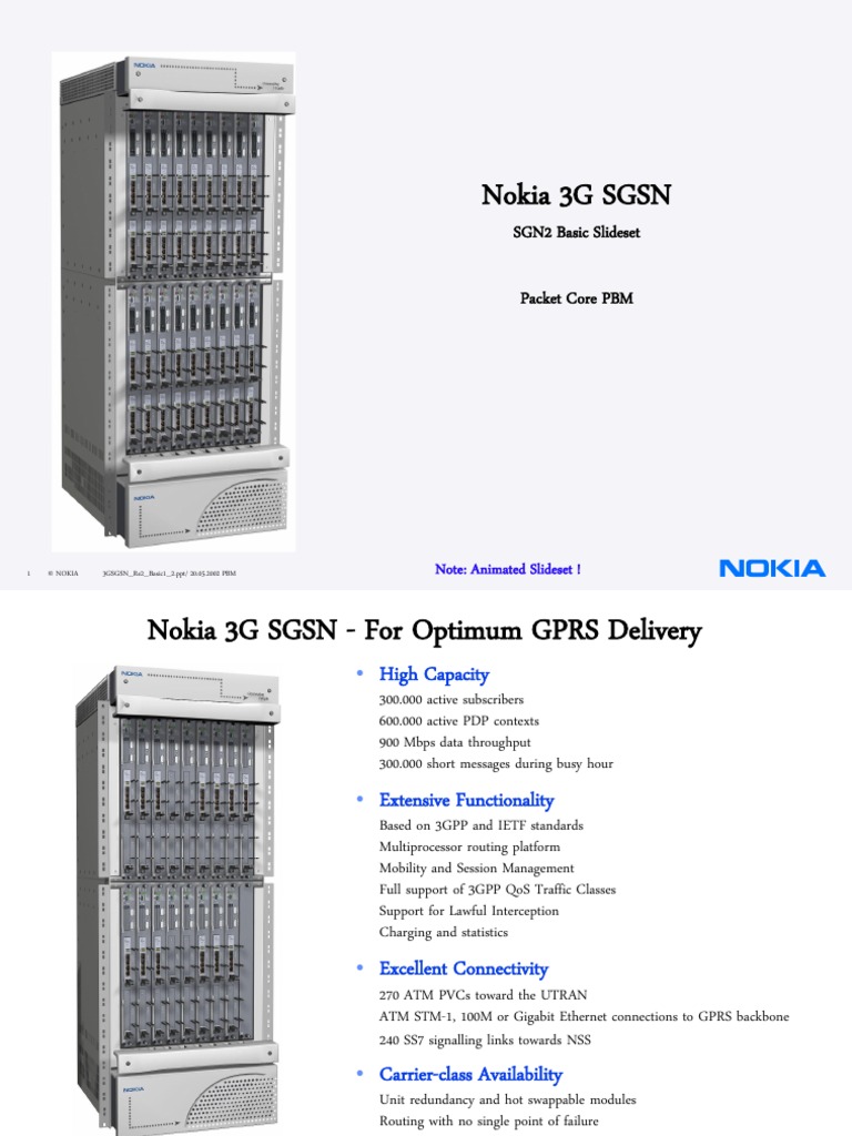 3G-SGSN Rel2 Basicv1 2 | PDF | Network Architecture | Computer Architecture
