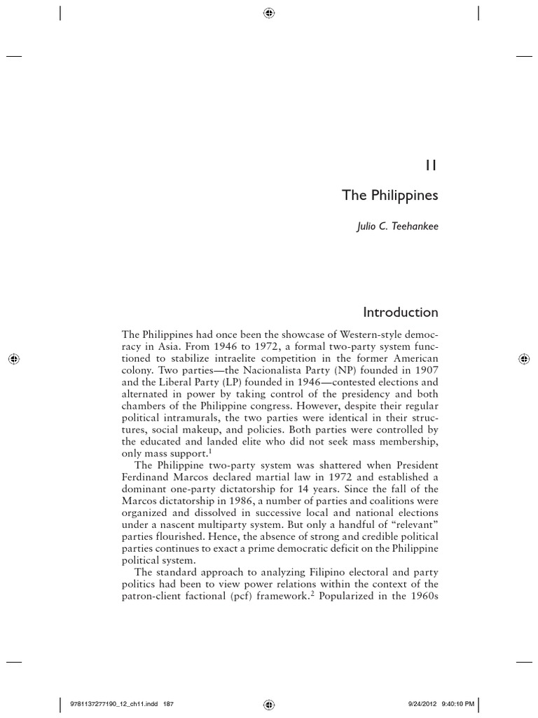 Evolution of Philippine Political Parties | PDF | Corazon Aquino ...