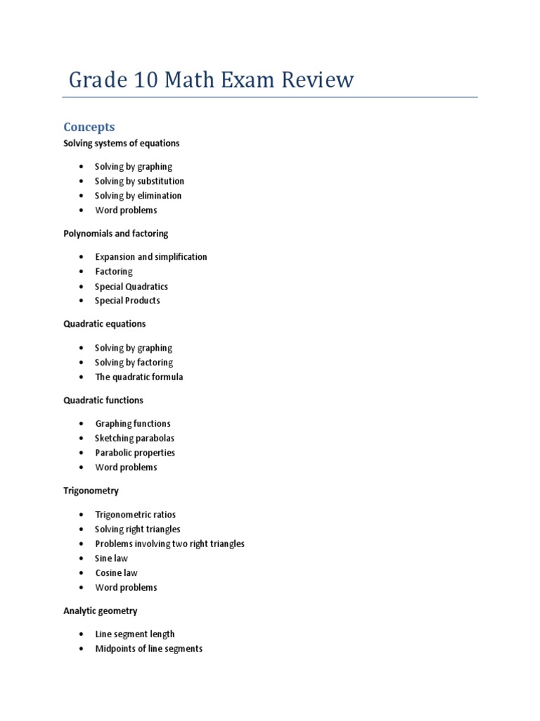 grade-10-math-exam-review-pdf-sine-triangle