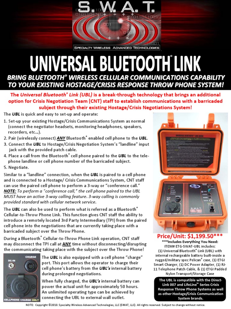 Bring Bluetooth Wireless Cellular Communications Capability To Your ...