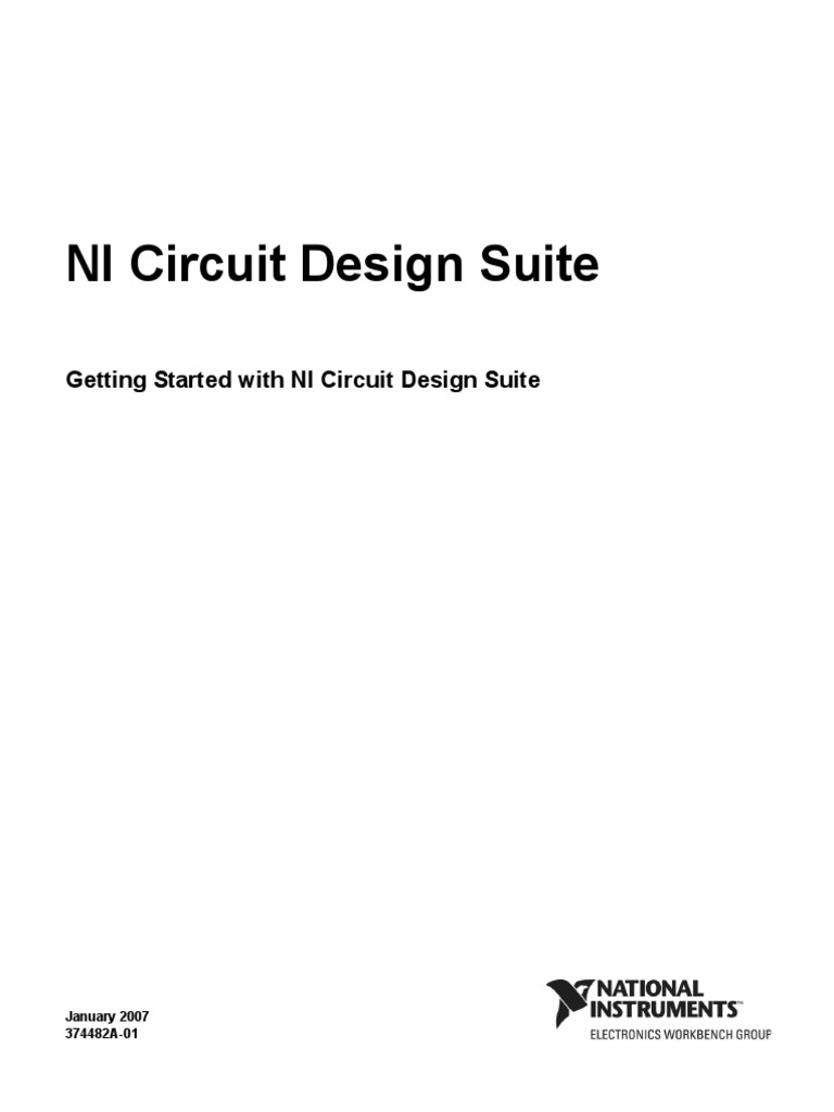 Getting Started With NI Circuit Design Suite | Download Free PDF ...