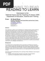 Reading Program Programs in The Philippines | PDF | Reading ...