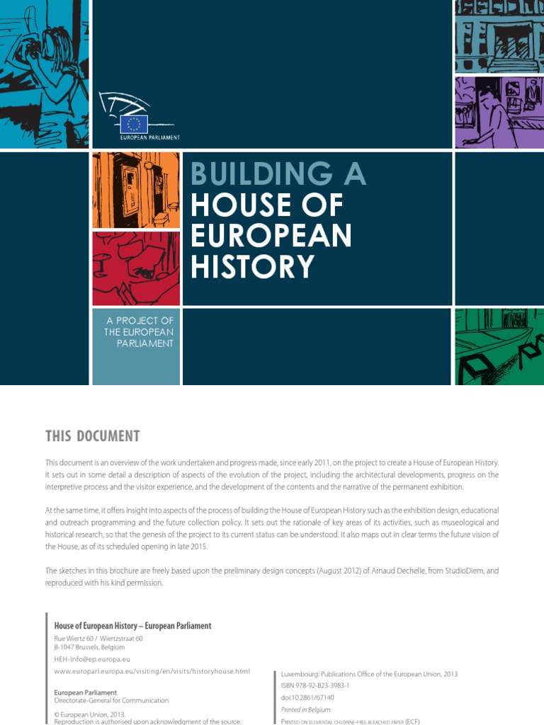 Building A House of European History e V | PDF | European Union | Unrest