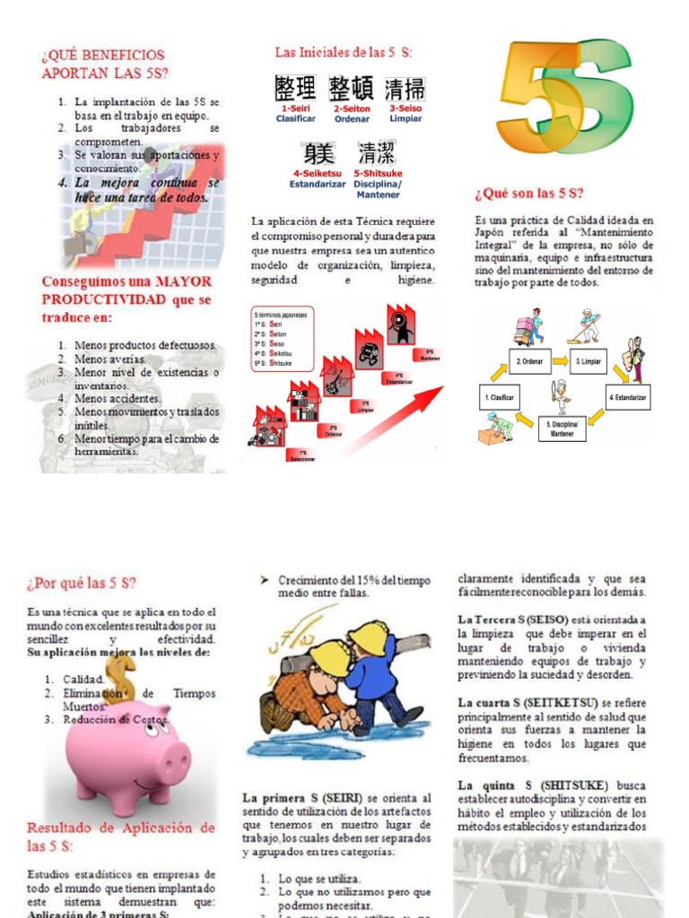 Triptico 5s Pdf