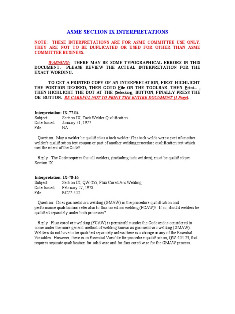 Asme Ix | PDF | Metalworking | Electric Heating