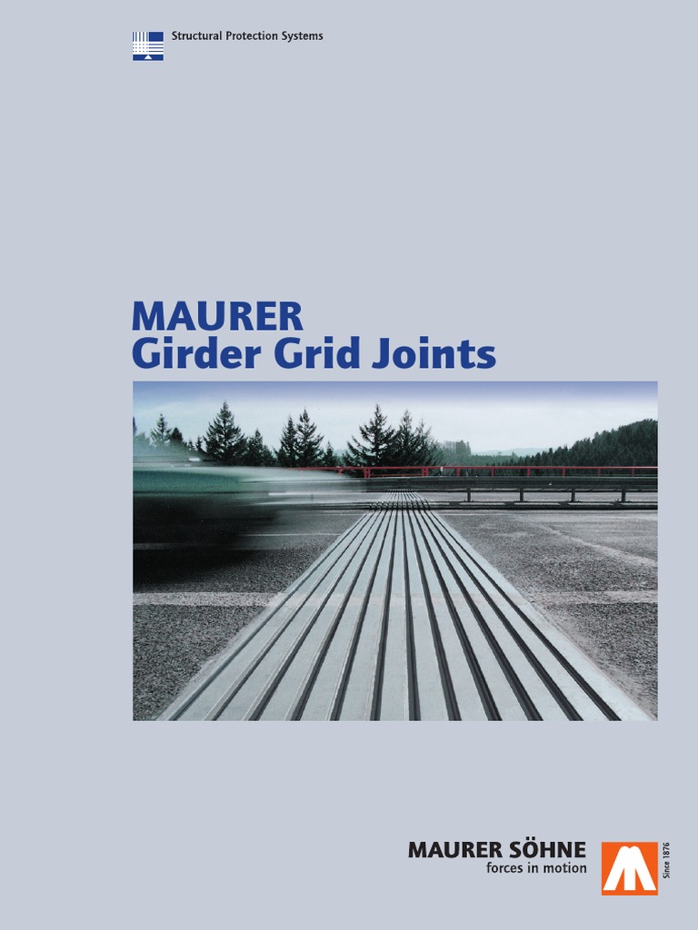 MAURER Girder Grid Joints | PDF | Structural Load | Beam (Structure)