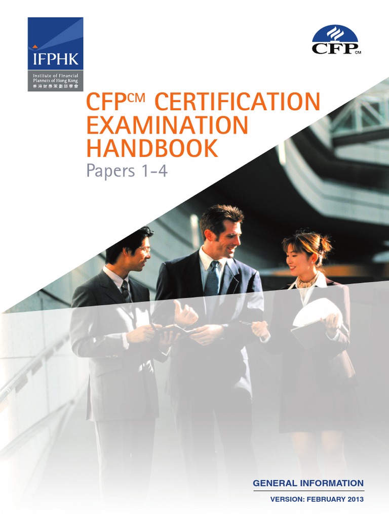 CFP Exam Handbook en 2013feb | PDF | Accountant | Insurance