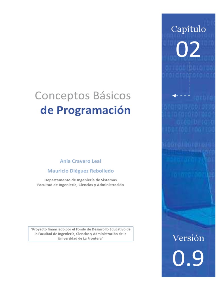 Capitulo - 2 Conceptos Basicos de Programación | PDF | Lenguaje de ...
