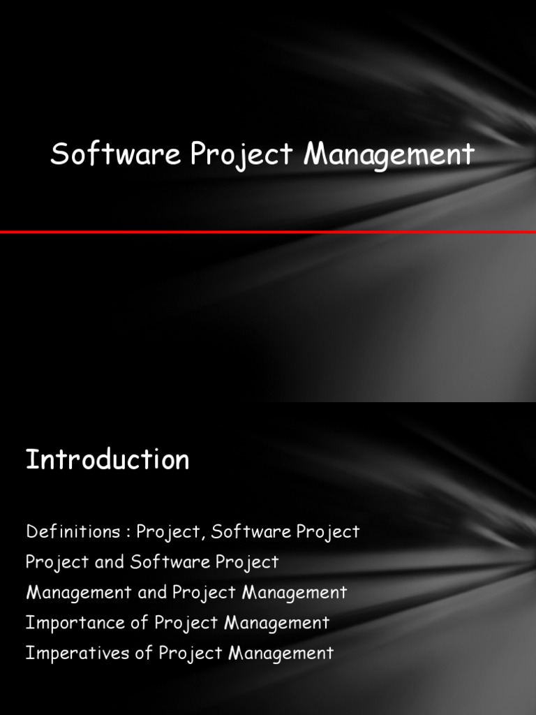 Software Project Management | PDF | Project Management | Request For ...