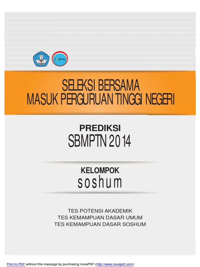 Soal SBMPTN SOSHUM | PDF