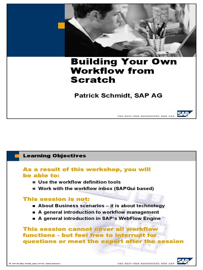 Sap - Business Process Management - Build Your Own Workflow From Scratch | PDF | Ibm Db2 | Software