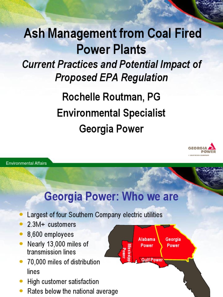 Ash Management From Coal Fired Power Plants: Current Practices and ...