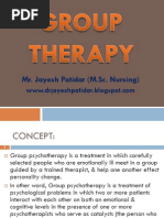 Stages of Group Therapy | Metaphysics Of Mind | Cognitive Science
