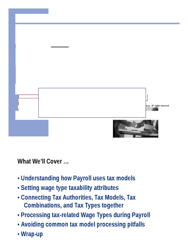 What You Need To Know About Wage Types and Tax Models For SAP HR | PDF ...