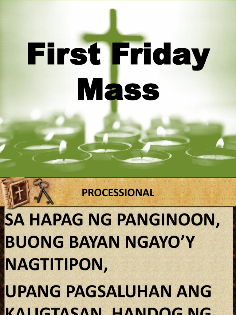 First Friday Mass | PDF