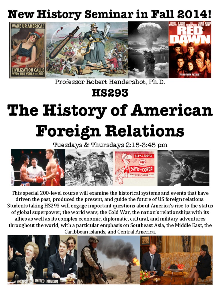 US Foreign Relations Seminar | PDF | History