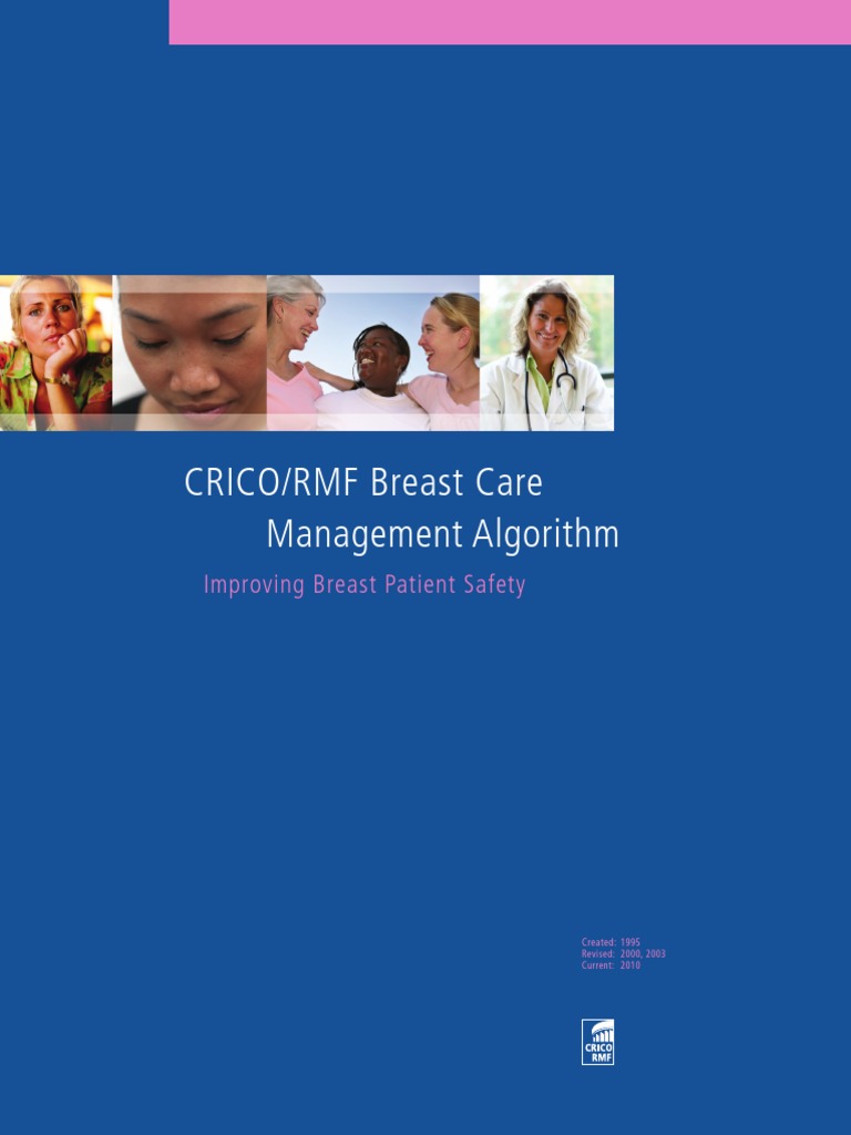 CRICO/RMF Breast Care Management Algorithm: Improving Breast Patient ...