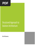 Solution Architecture - Approach To Rapidly Scoping The Initial Solution Options | PDF ...