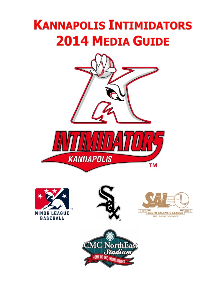 Kannapolis Intimidators 2014 Media Guide | PDF | Cincinnati Reds ...