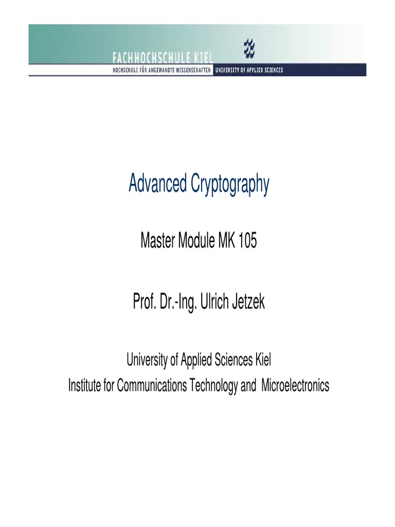 Cryptography1 Intro PA5 | PDF | Cipher | Cryptography Cryptography1 Intro PA5 | PDF | Cipher | Cryptography