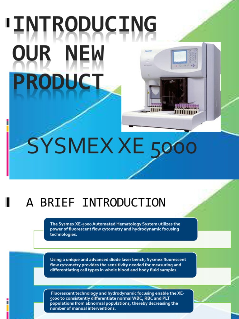 Sysmex XE 5000 | Flow Cytometry | Cytometry