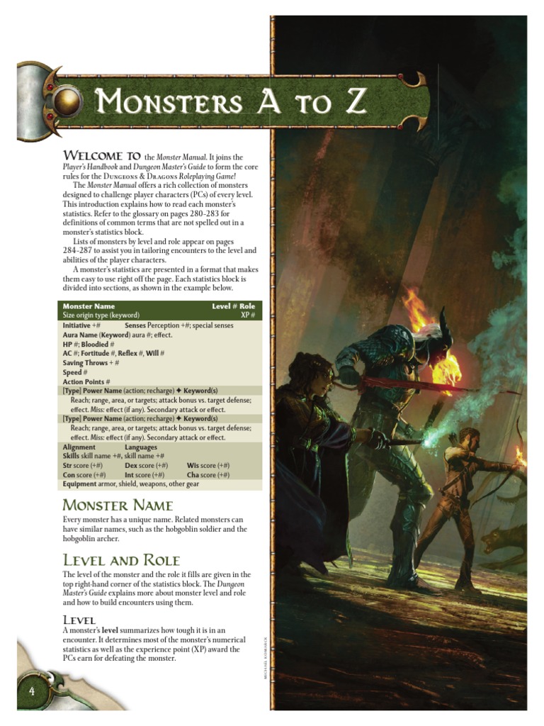 A Comprehensive Guide to Understanding Monster Statistics in Dungeons ...