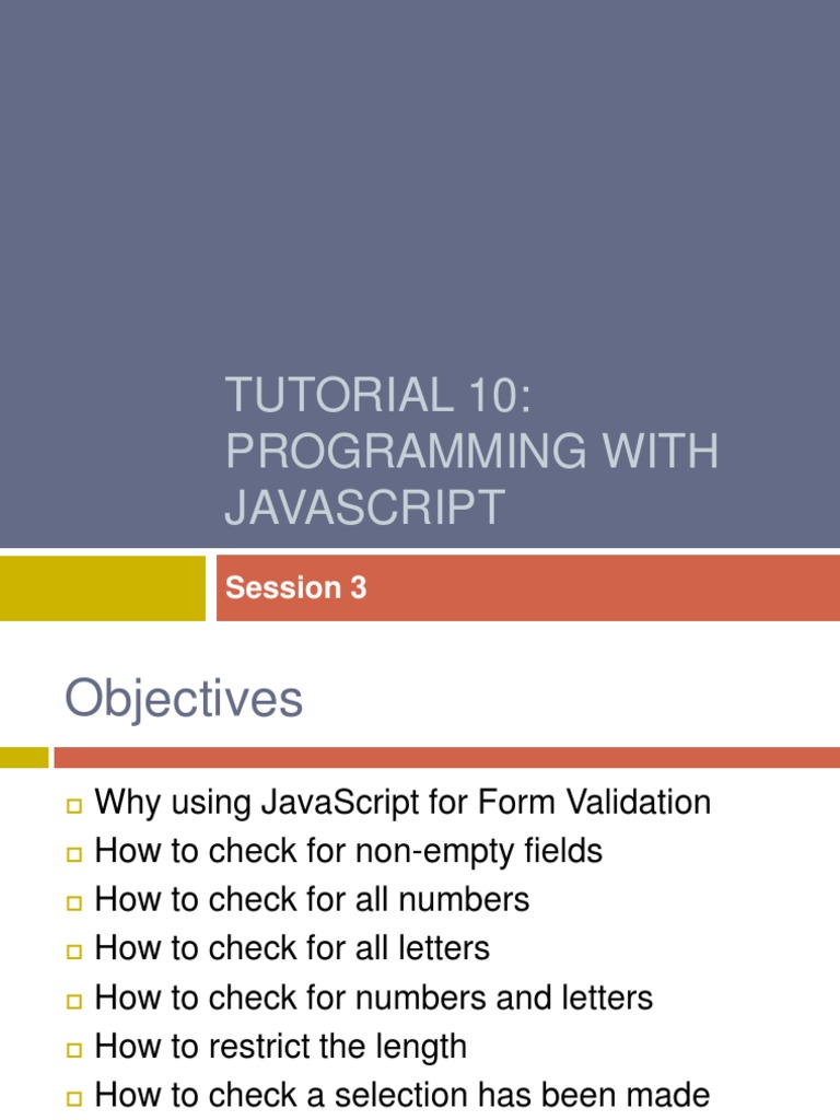 Form Validation Techniques Using JavaScript | PDF | String (Computer ...