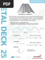 Ficha Tecnica Lamina Troquelada ST-100 | PDF