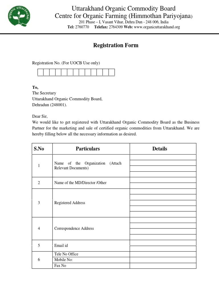 Buyer Registration Form | PDF | Retail | Fee