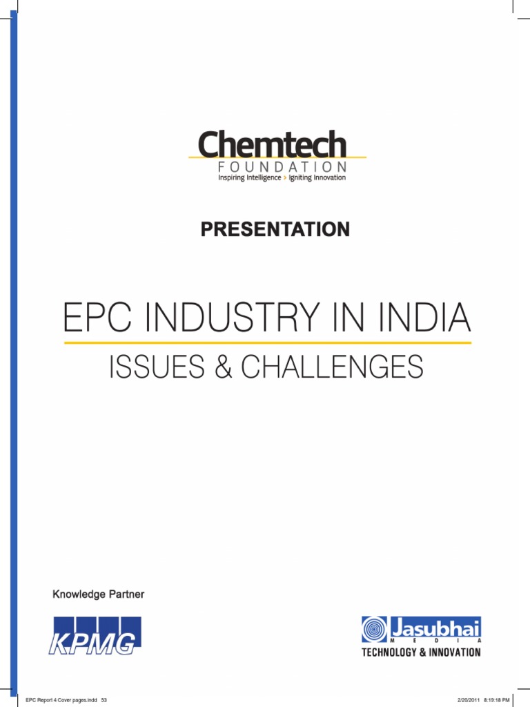 EPC Industry in India | PDF | Infrastructure | Stocks